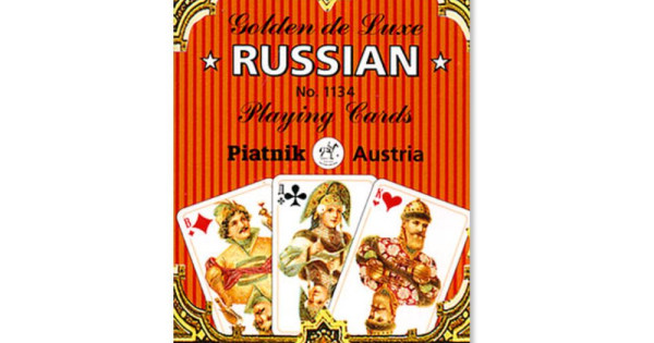 Piatnik karte GOLDEN RUSSIAN deluxe karte